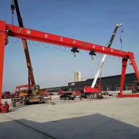 Quality 10 15 20 Ton Single Beam Gantry Crane 20m Lifting Overhead Gantry Crane for sale