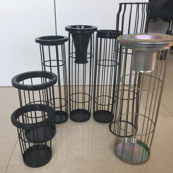 Quality Cement Plant Galvanized Dust Collector Filter Cage Three Section Stainless Steel Dust Collector Skeleton for sale