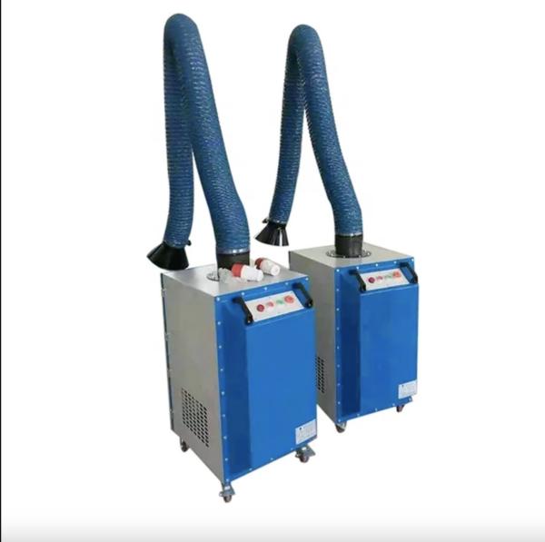 Quality 380V Industrial Hepa Filter Portable Mobile Fume Dust Extractor For Laser for sale