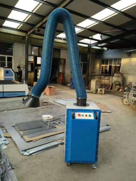 Quality 380V Industrial Hepa Filter Portable Mobile Fume Dust Extractor For Laser for sale