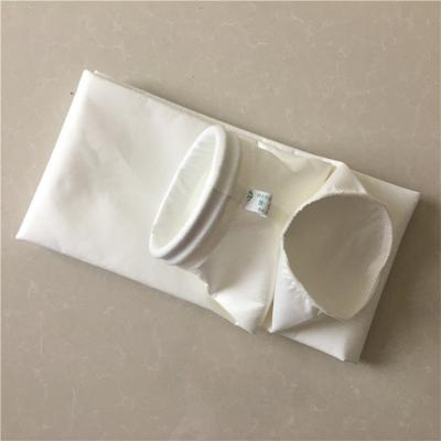 China Industrial Water Repellent Oil Repellent Polyester Needle Felt Filter Bags Baghouse Filter Bags for sale