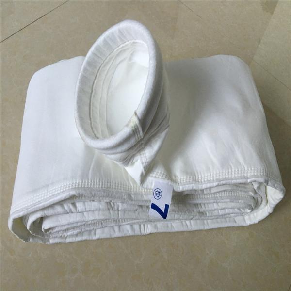 Quality Industrial Water Repellent Oil Repellent Polyester Needle Felt Filter Bags Baghouse Filter Bags for sale