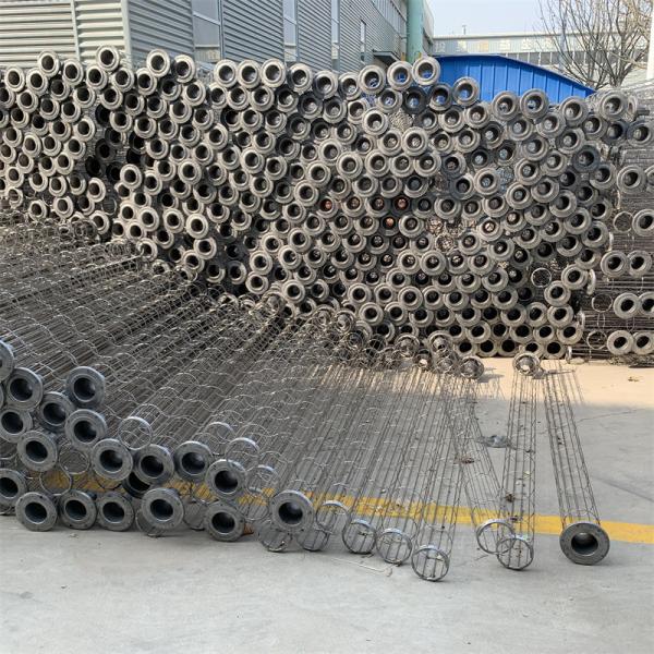 Quality Non Standard Dust Collector Filter Cage Carbon Steel SS304/316 10/12/16 Wire Round Or Flat for sale