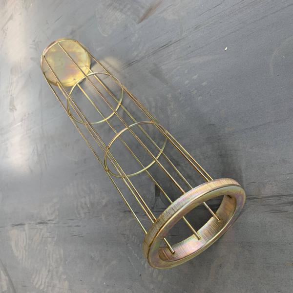 Quality Customized Dust Bag Cage With Venturi Pipe Galvanized Dust Collector Filter Bag for sale