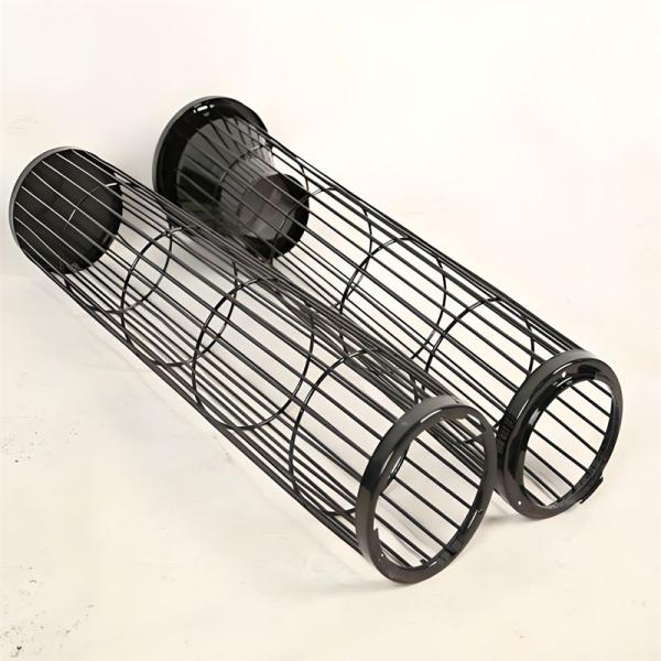 Quality High Standard Round Shape Pulse Jet Reverse Air Shaker Bag Filter Cage for sale