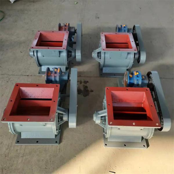 Quality Rotary Airlock Feeder Valve Star Shaped Unloader Electric Ash Discharge Valve for sale