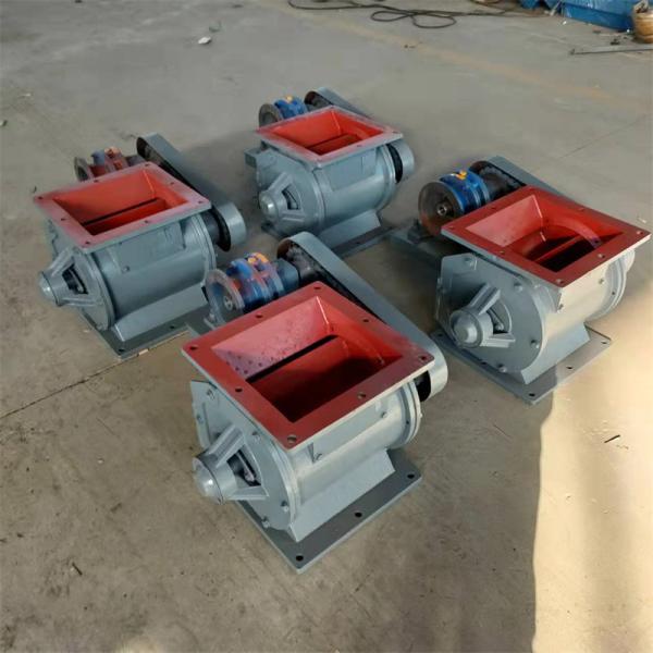 Quality Rotary Airlock Feeder Valve Star Shaped Unloader Electric Ash Discharge Valve for sale