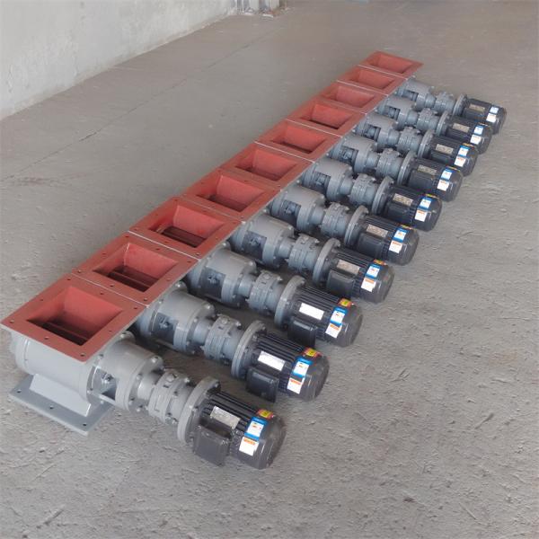 Quality Motorized Rotary Valve Electric Impeller Feeder Dust Unload Discharge Airlock for sale
