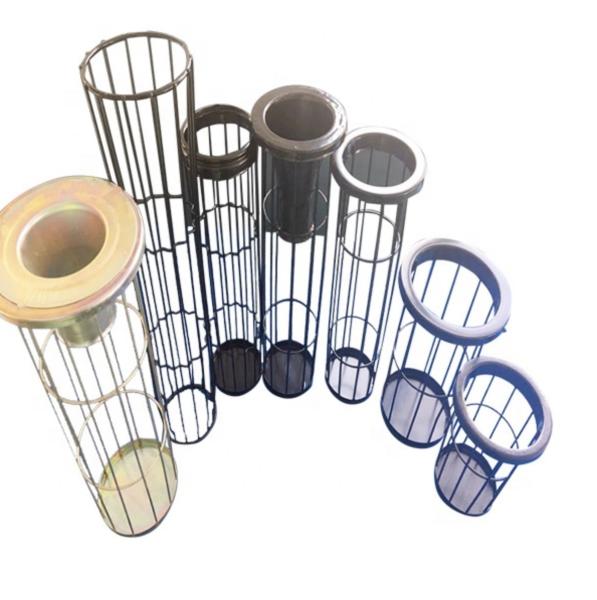 Quality Electrostatic spraying Filter Cage And Filter Bag Cage With Venturi For Filter Bag Dust Collector for sale