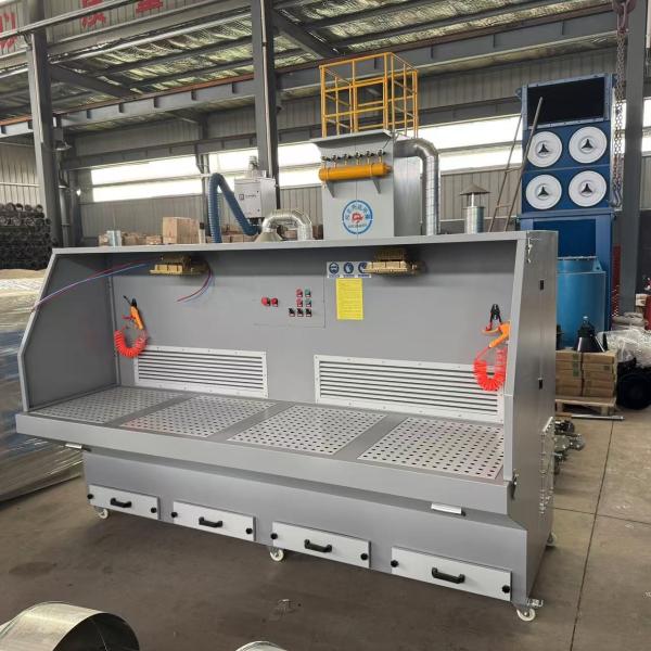 Quality Efficiency Grinding Polishing Sanding Dust Collection Table Downdraft Table for sale