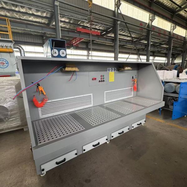 Quality Efficiency Grinding Polishing Sanding Dust Collection Table Downdraft Table for sale