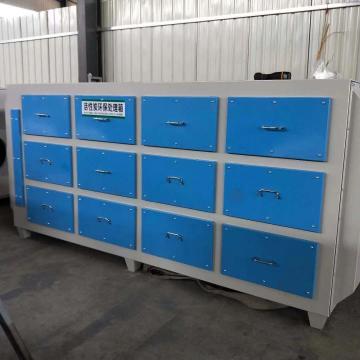 Activated carbon adsorption box operational diagram