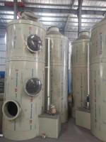 Quality PP Wet Scrubber Gas Desulfurization Tower Waste Gas With Pump Blower for sale