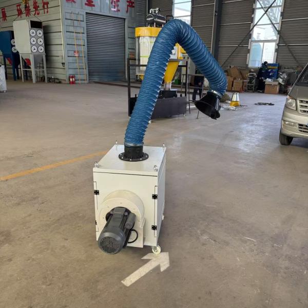 Quality 220V Arm CE Portable Mobile Welding Fume Smoke Dust Collector Fume Extractor for sale