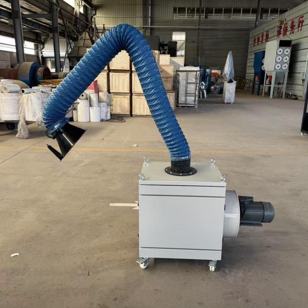 Quality Industrial Dust Collector Portable Welding Fume Extractor With Suction Arm for sale