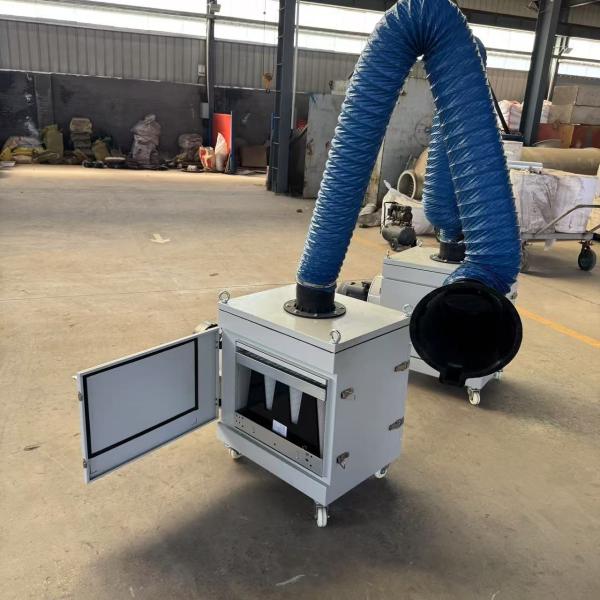 Quality 220V Arm CE Portable Mobile Welding Fume Smoke Dust Collector Fume Extractor for sale