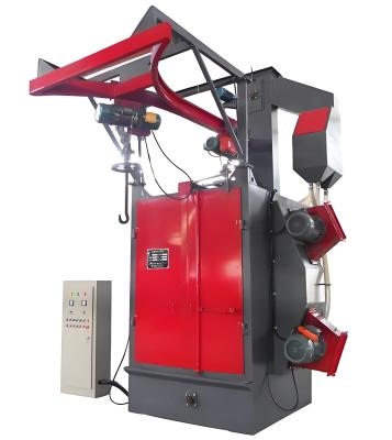 China Q376 Hook Type Shot Blasting Machine | Heavy Duty Steel Structure Automatic Metal Surface Cleaning Equipment for sale