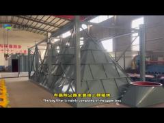 Pulse Jet Type Dust Collector For Stone Crusher Bag Industrial Dust Collector