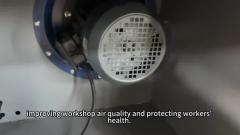 dust collecting grinding