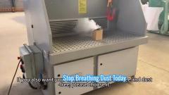 Downdraft Dust Collection Table Demonstration