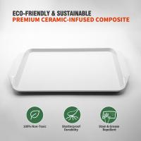 Quality Premium Stone-Textured Commercial Serving Tray for sale