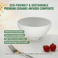 Quality Premium 4.5-Inch Stone-Textured Commercial Bowl (Ceramic-Infused Composite) for sale