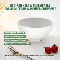 Quality Premium Stone-Textured Commercial Bowl (Ceramic-Infused Composite) for sale
