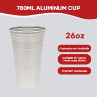 Quality 26oz(780ml) Wave Style Premium Aluminum Cups for sale
