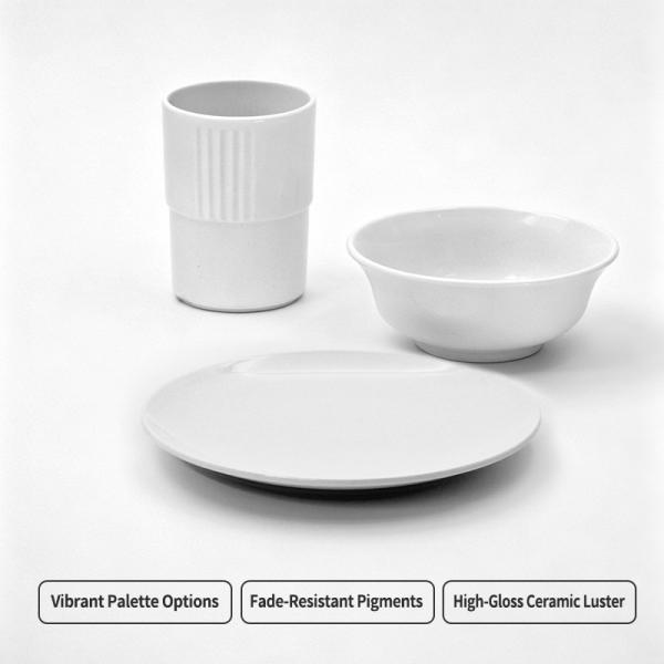 Quality Shatterproof 4-Piece Commercial Dinnerware Set for Restaurants & Catering | FDA for sale