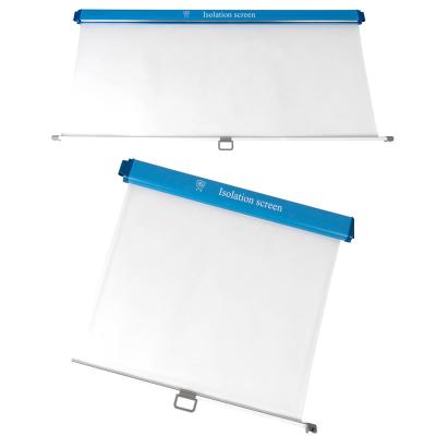 China De vrije Bevindende van de het Niesgeluidwacht van de Spijkerlijst Plastic Opnieuw te gebruiken Barrière van Tri Fold Plexiglass Te koop