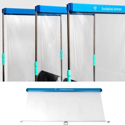 China OEM Betrouwbare Draagbare Freestanding het Restaurantteller van Sneeze Guard For van de Niesgeluidwacht Te koop