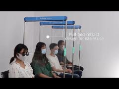 Custom Isolation Protective Barrier Public Seat Interval Epidemic Prevention Equipment