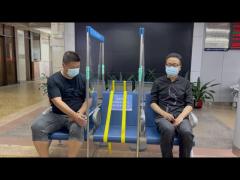Plexiglass Partition PVC Sneeze Guard Reception Desk Protective Screen
