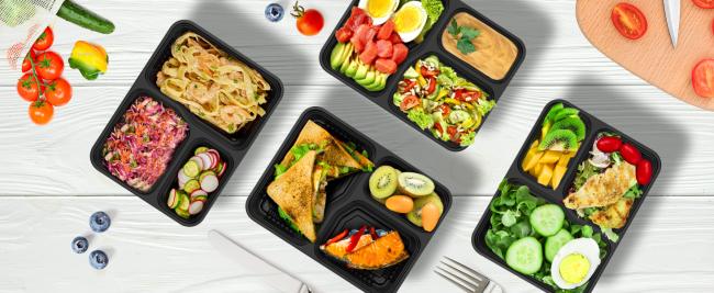 Food Prep Containers with Lids