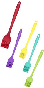 silicone basting oil brushes 