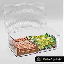 clear container bins