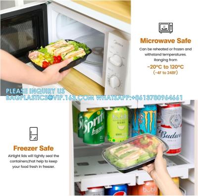 China Compartment Meal Prep Container Pack - 32oz Food Storage Containers With Lids - Microwave, Freezer And Dishwasher for sale