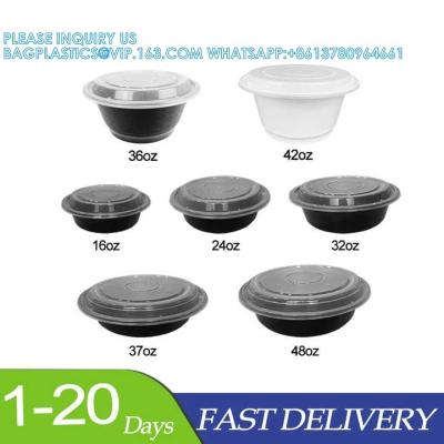 China Custom 5 compartment 6 Compartment recyclable Bento Food Containers Take Away Disposable Plastic Lunch Bento Box for sale