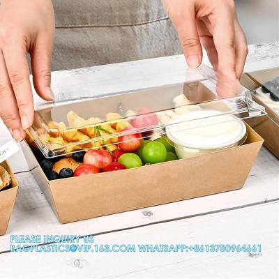 China Large Charcuterie Boxes With Lids 8x6 Inches, 20 Pack To Go Food Containers Take Out Bakery Boxes For Cupcakes for sale
