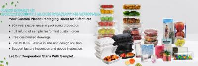China Cuenco desechable de 24 oz con tapas para alimentos Cuenco desechable de plástico personalizado con tapa recipiente transparente Cuenco de ensalada en venta