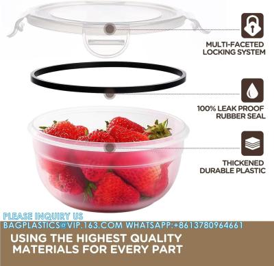 China Food Storage Containers With Airtight Lid Container Sets Kitchen Organization, Meal-Prep Lunch Containers for sale