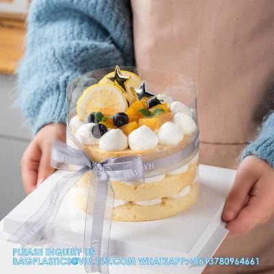 China Bakeware Decoration Chocolate Candy For Baking Durable Cake Rim 1 Roll Cake Surround Film Transparent Cake for sale