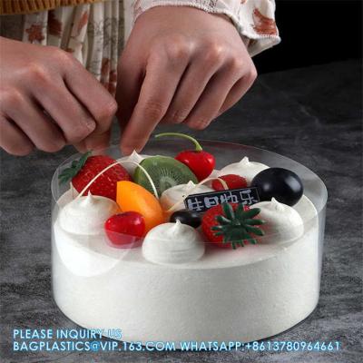 China Bakeware Decoration Chocolate Candy For Baking Durable Cake Rim 1 Roll Cake Surround Film Transparent Cake for sale