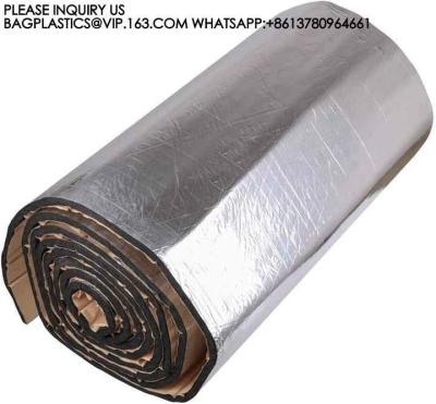 China Car Heat Sound Deadening Insulation Mat, - 394 Mil 10.8 Sqft Automobile Sound Deadening & Heat Insulation Material for sale