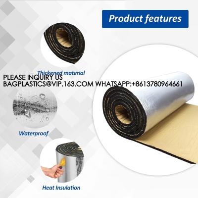 China Car Heat Sound Deadening Insulation Mat, - 394 Mil 10.8 Sqft Automobile Sound Deadening & Heat Insulation Material for sale