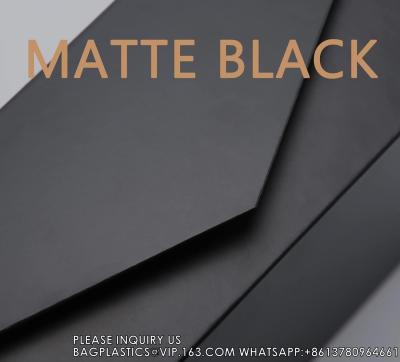 China Cajas de propuestas de novios, cajas plegables rectangulares de cierre magnético para envases de regalos (negro mate) en venta