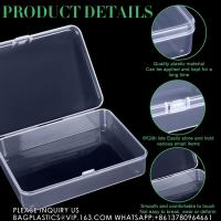 China Storage Containers Rectangular Empty Small Plastic Containers For Small Items Art Craft Jewelry Projects for sale