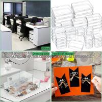 China Storage Containers Rectangular Empty Small Plastic Containers For Small Items Art Craft Jewelry Projects for sale