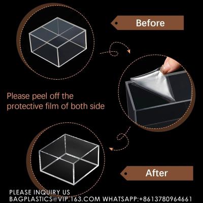 China Acrylic Risers For Display Acrylic Cube Boxes Acrylic Risers Display Stands Acrylic Decorative Stand for sale