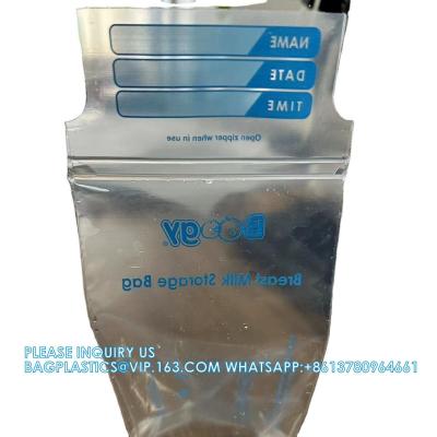 China Recycle Bio Environment Material Single Layer 150ml 250ml Breast Milk Storage Bags pouchbags Baby Breastmilk Bag for sale